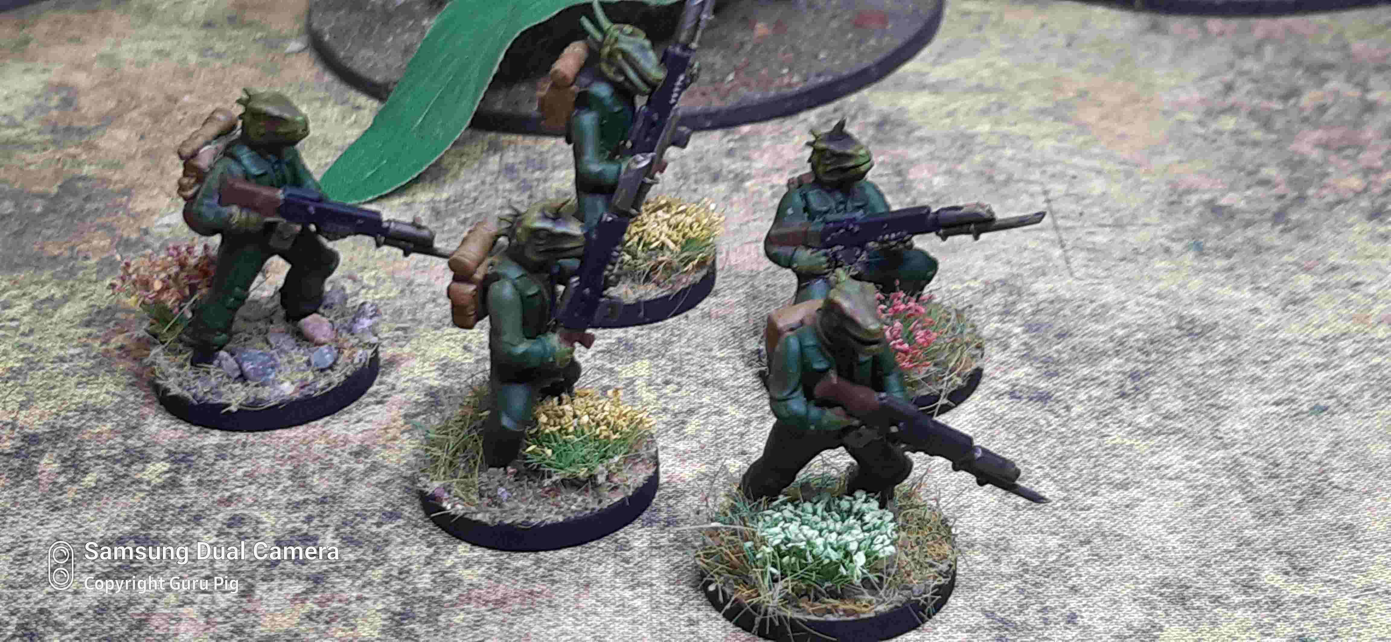 Xenos Rampart (6) – Light Troops and some radical surgery | Guru PIGS Blog