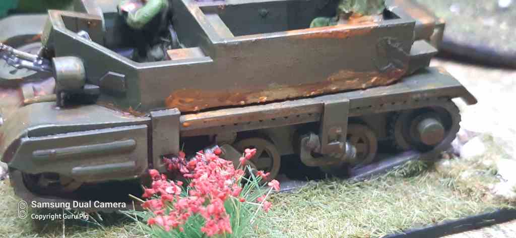 WW2 Australian 2/7th Field Artillery – Forward Observer mounted in ...