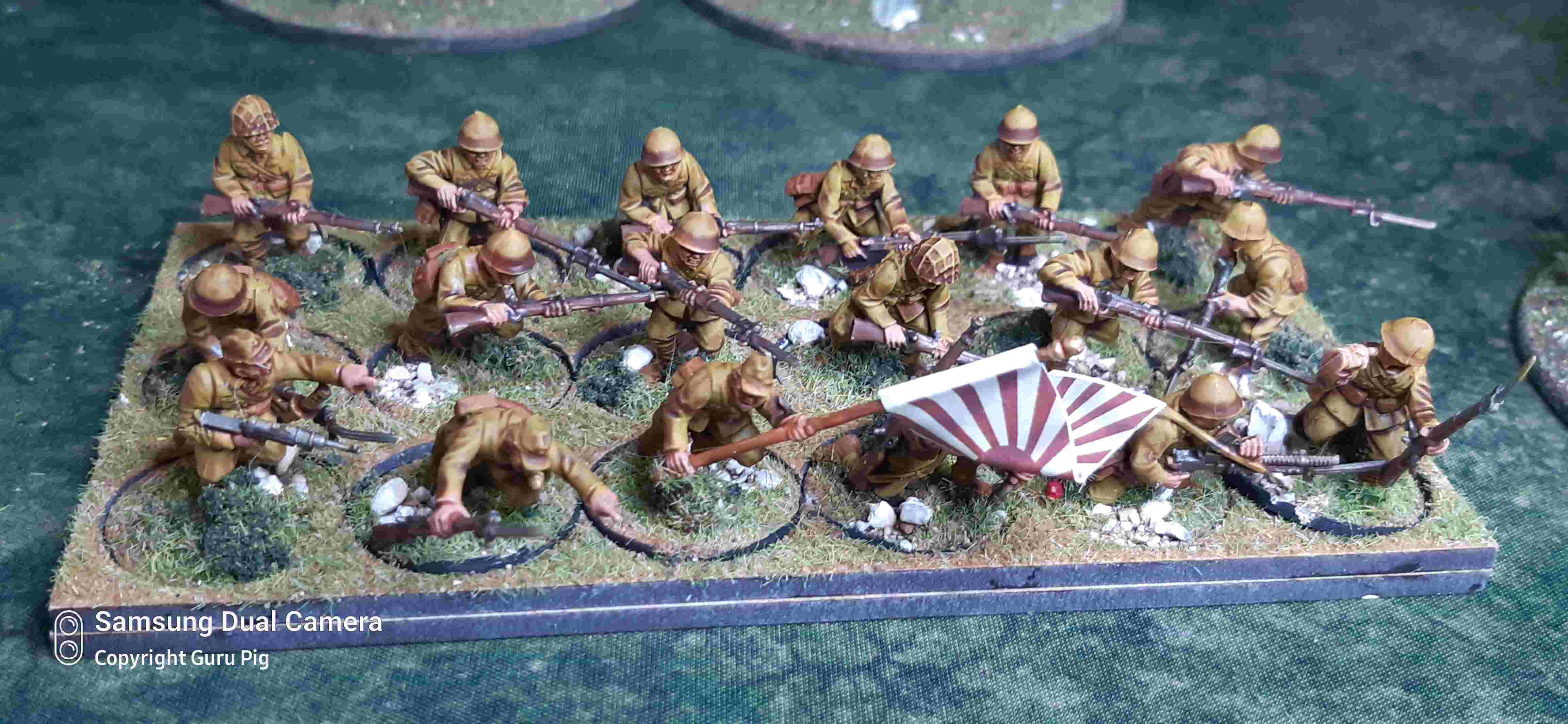 WW2 Japanese “Dual” Infantry Squad 2 | Guru Pig – the gaming Guru