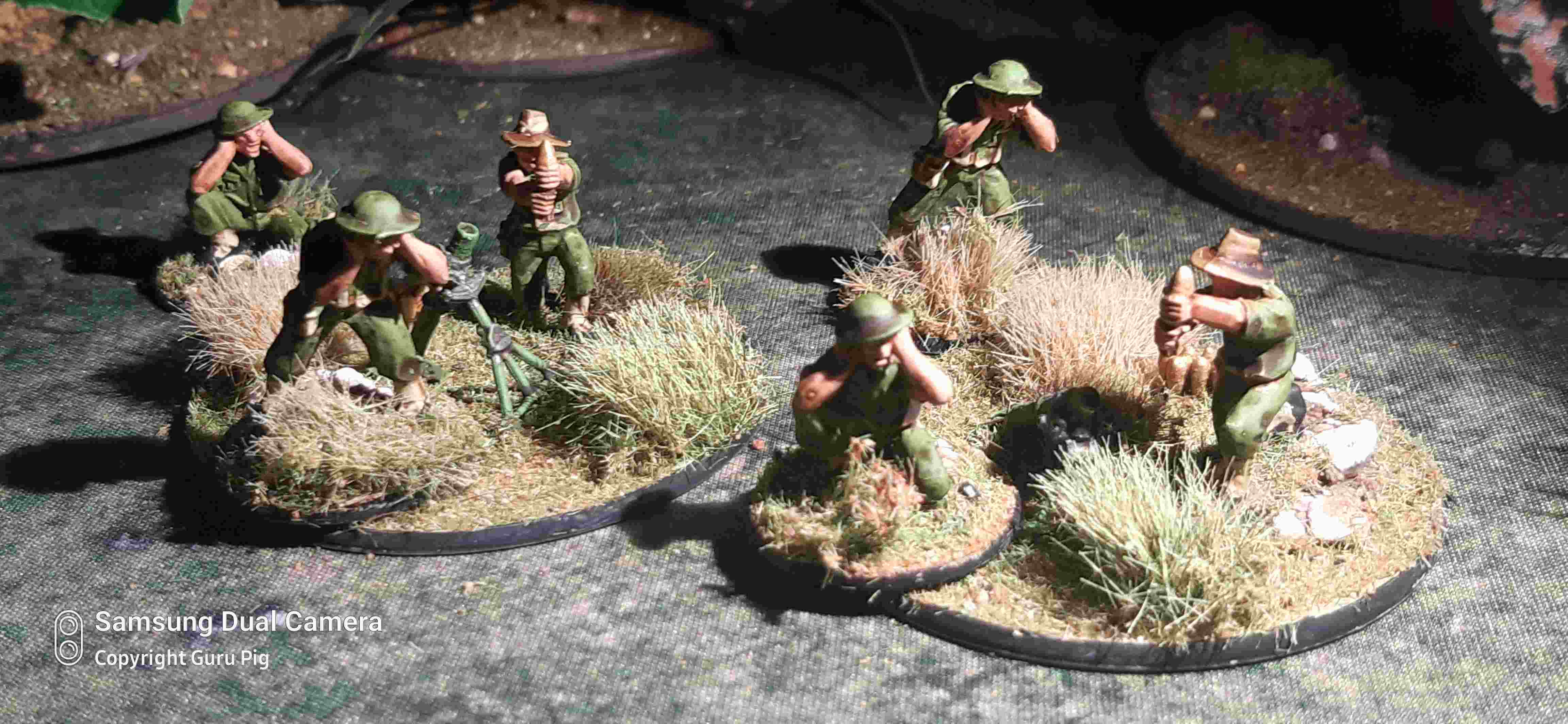 WW2 Australian 101st Mortar Platoon – Mortar Section (3) | Guru PIGS Blog