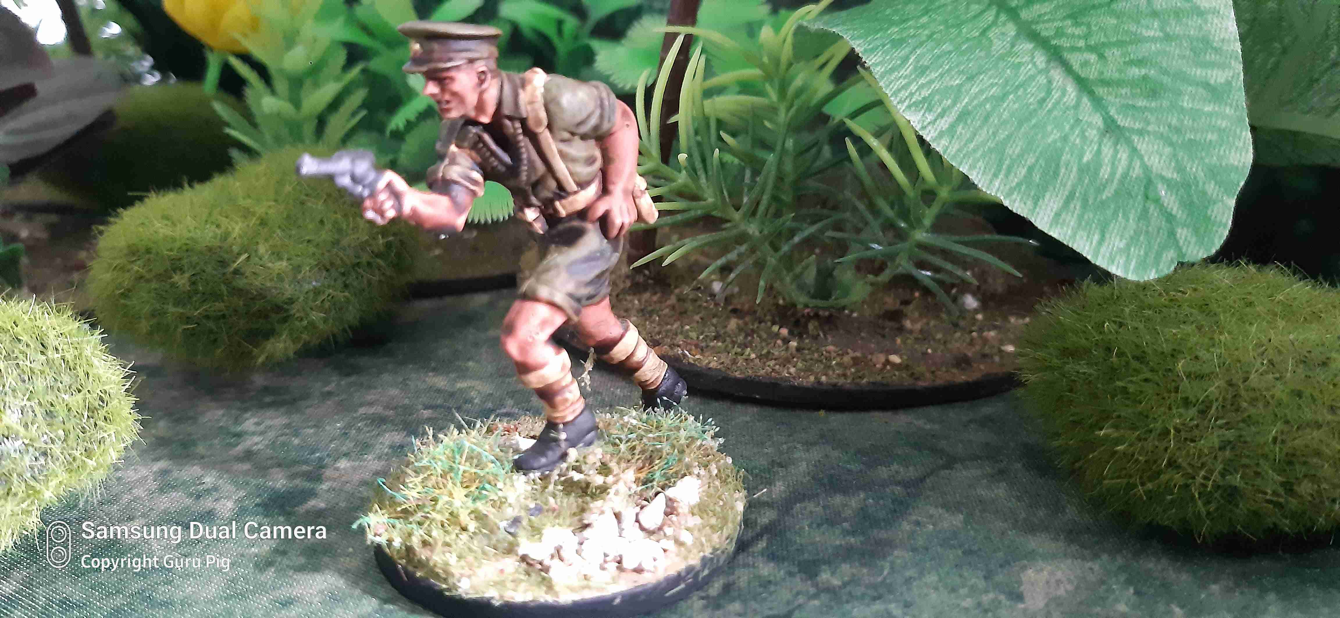 54mm WW2 Australian Lieutenant | Guru Pig – the gaming Guru