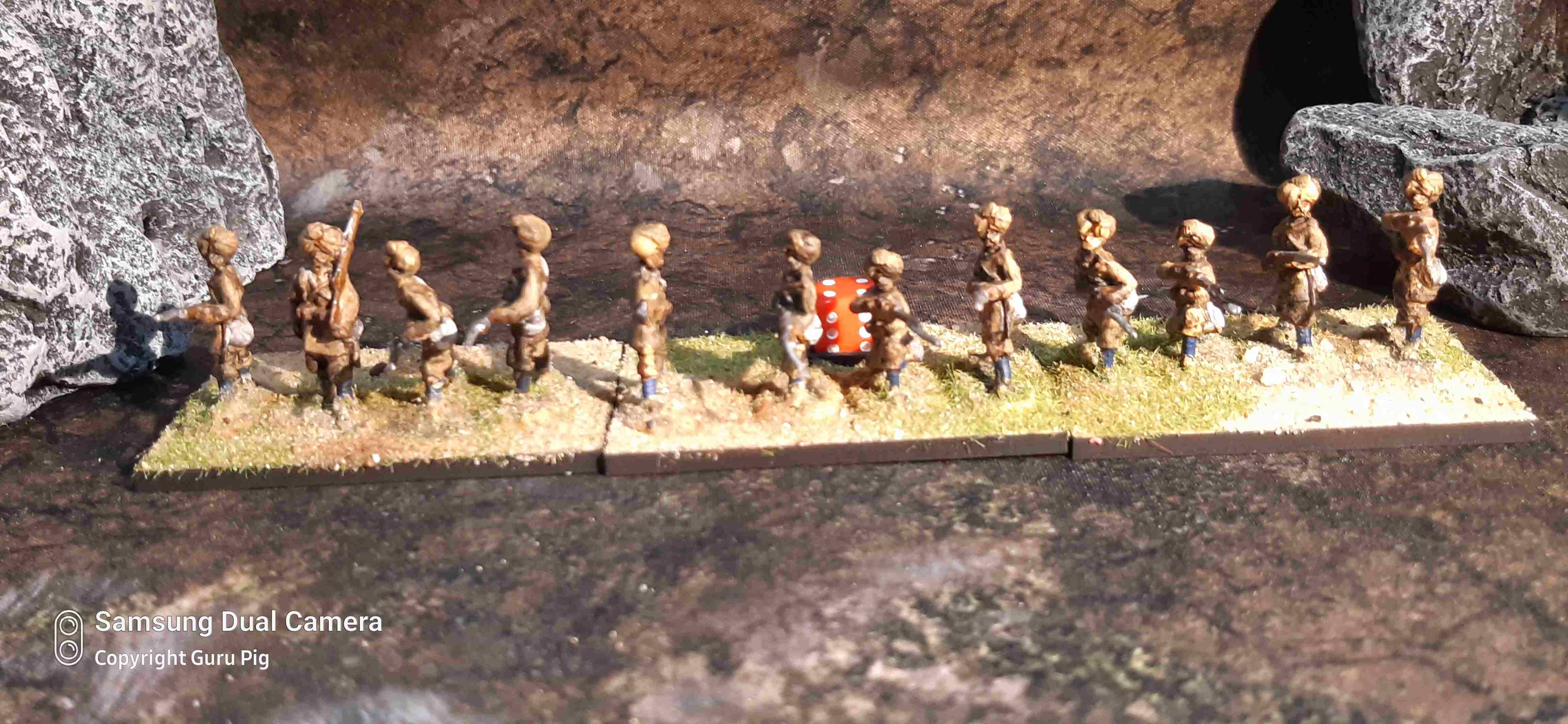 20mm Indian Colonial Infantry for Men Who Would Be Kings (4) | Guru Pig ...